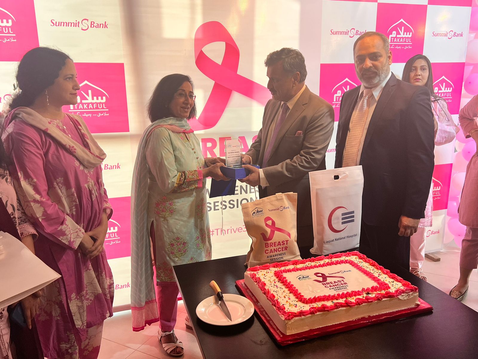 Breast Cancer Awareness Session at Summit Bank