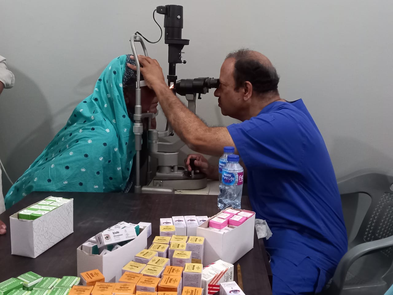 Free Eye Camp at Agha Behjat Medical Centre, Makli, Thatta
