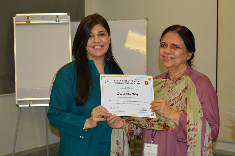 CHPE Course Certificate Distribution Ceremony