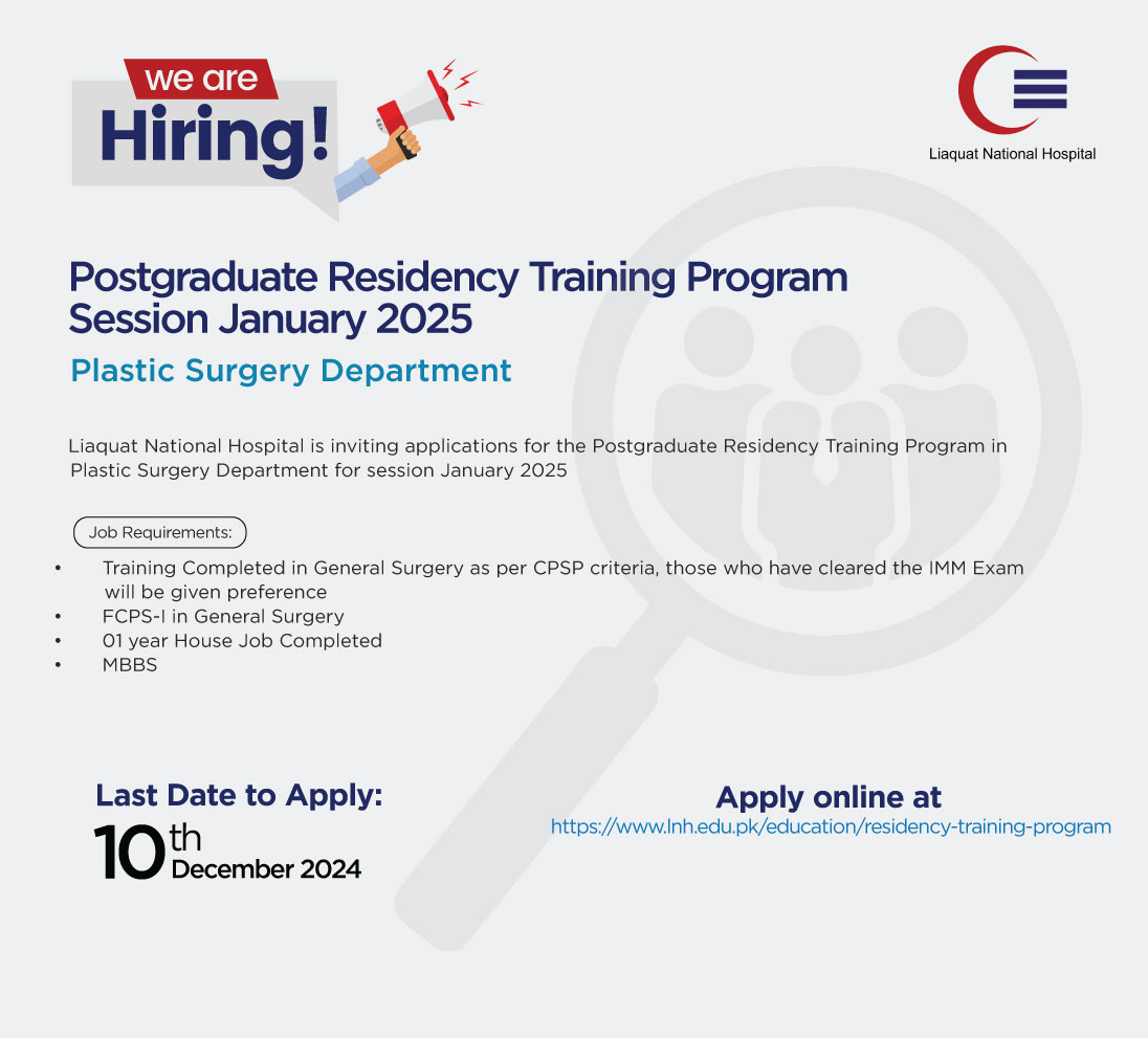 Postgraduate Residency Training Program Session January 2025