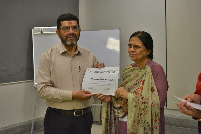 CHPE Course Certificate Distribution Ceremony