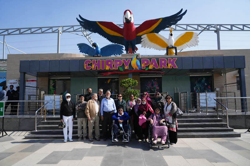 Senior Citizens Primary Care Members visit to Chirpy Park, Bahria Town ...
