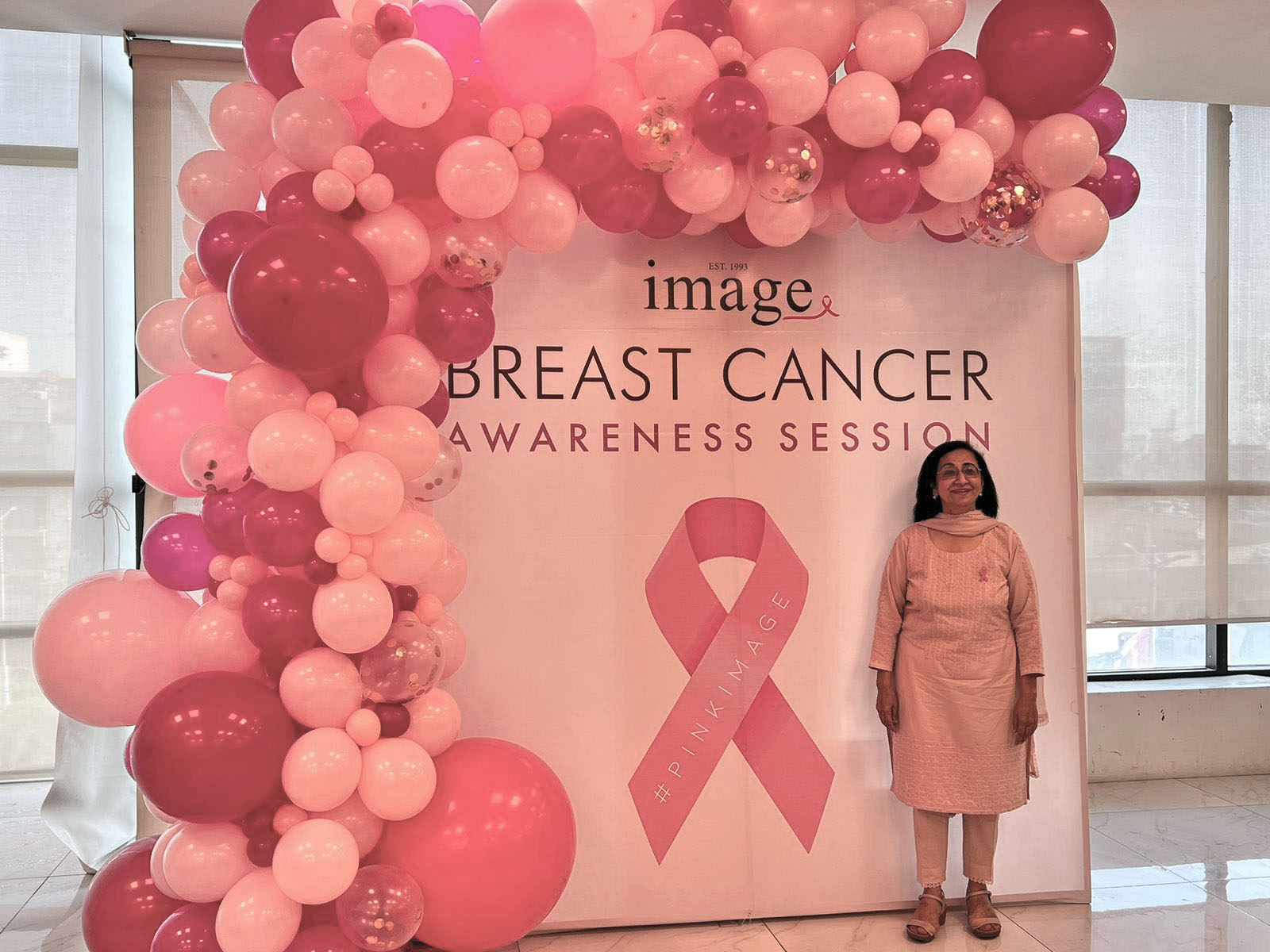 Breast Cancer Awareness Session by Dr. Rufina at Image Fabrics
