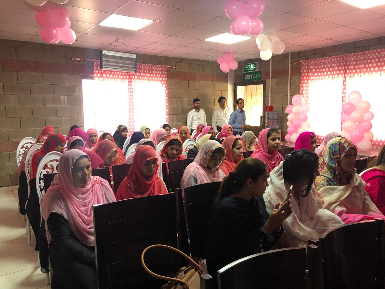 Awareness Session on Breast Cancer by Dr. Rufina Soomro at Gul Ahmed ...