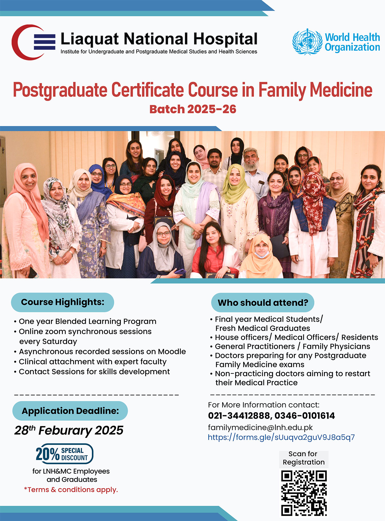 4th Batch PGCert Family Medicine 2025-26