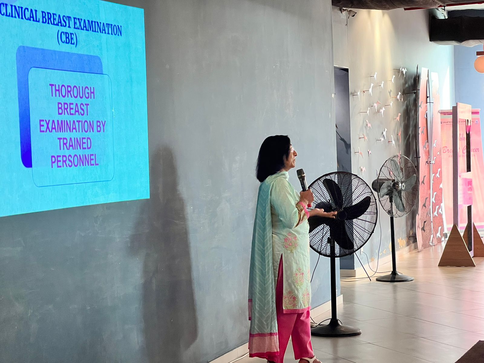 Breast Cancer Awareness Session at Summit Bank