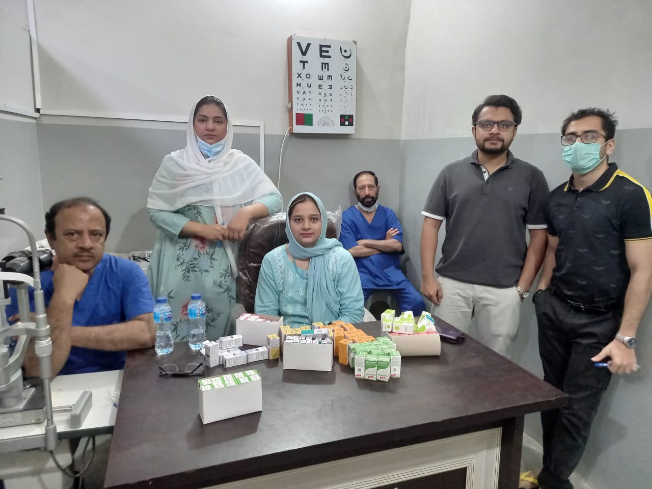 Free Eye Camp at Agha Behjat Medical Centre, Makli, Thatta